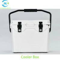 China OEM One-Piece Rotational Molding Plastic Cooler Box, Long Heat Preservation HDPE Ice Cooler For Beach Picnic Travel for sale