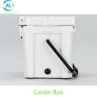 China OEM One-Piece Rotational Molding Plastic Cooler Box, Long Heat Preservation HDPE Ice Cooler For Beach Picnic Travel for sale