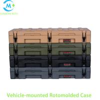 China SUNMORE Thickened Rotomolded HDPE Vehicle-Mounted Storage Case, Multi-Color Waterproof Shockproof Plastic Car Tool Box For Off-Road Camping Outdoor Equipment Storage for sale