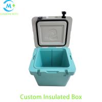 China SUNMORE Custom Rotomolded HDPE Insulated Cooler Box, Long Cold Retention Sealed Portable Ice Chest For Camping Picnic Seafood Fresh Transport for sale
