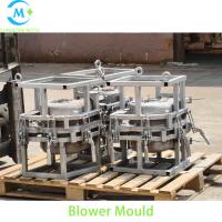 China Sunmore OEM Rotomolded Blower Housing Mold, Thick Cast Aluminum Rotational Mould With Quick Lock Frame For Plastic Air Blower Shell Production for sale