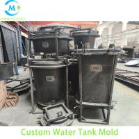 China Sunmore Custom Rotomolded Water Tank Iron Mold, All-Welded Steel Rotational Mould With Lifting Frame For Plastic Water Storage Tank Production for sale