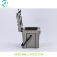 China Custom Rotomolded Insulated Cooler Box, Thick LLDPE Waterproof Ice Retention Plastic Cooler Box For Outdoor Camping Fishing Picnic for sale