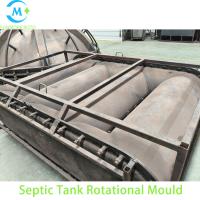 China Custom Steel Frame Rotomolded Septic Tank Mould, Thick Welded Steel Rotational Mold For LLDPE Plastic Sewage Septic Tank Production for sale