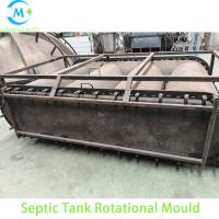 China Custom Steel Frame Rotomolded Septic Tank Mould, Thick Welded Steel Rotational Mold For LLDPE Plastic Sewage Septic Tank Production for sale