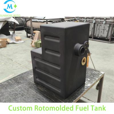 China Custom Shape Rotomolded Plastic Fuel Tank, Anti-Corrosion LLDPE Diesel Storage Tank For Engineering Equipment for sale
