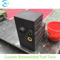 China Custom Shape Rotomolded Plastic Fuel Tank, Anti-Corrosion LLDPE Diesel Storage Tank For Engineering Equipment for sale