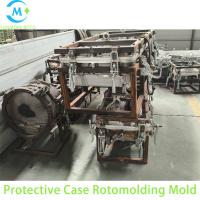 China OEM Custom Rotomolding Protective Box Cast Aluminum Mold, Anti-Deformation Welded Steel Frame Mould For Shockproof LLDPE Storage Case for sale