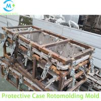 China OEM Custom Rotomolding Protective Box Cast Aluminum Mold, Anti-Deformation Welded Steel Frame Mould For Shockproof LLDPE Storage Case for sale