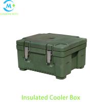 China SUNMORE ROTO OEM Custom 10-15L Rotomolded Insulated Cooler Box, Food Grade LLDPE Waterproof Thermal Preservation Storage Box For Catering Seafood Delivery for sale