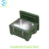 China SUNMORE ROTO OEM Custom 10-15L Rotomolded Insulated Cooler Box, Food Grade LLDPE Waterproof Thermal Preservation Storage Box For Catering Seafood Delivery for sale