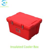 China SUNMORE ROTO OEM Custom 31L Rotomolded Insulated Cooler Box, Food Grade LLDPE Waterproof Thermal Storage Box For Catering Seafood Cold Chain Transport for sale