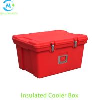 China SUNMORE ROTO OEM Custom 31L Rotomolded Insulated Cooler Box, Food Grade LLDPE Waterproof Thermal Storage Box For Catering Seafood Cold Chain Transport for sale