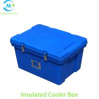 China Custom 31L Food Grade Insulated Cooler Box, One-Piece Seamless Rotomolded Waterproof Box For Central Kitchen Food Delivery for sale
