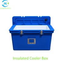 China Custom 31L Food Grade Insulated Cooler Box, One-Piece Seamless Rotomolded Waterproof Box For Central Kitchen Food Delivery for sale