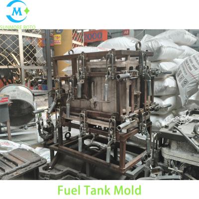China SUNMORE ROTO OEM Custom Rotomolding Fuel Tank Mold, Cast Aluminum Rotational Mould For Plastic Fuel Tank Production for sale