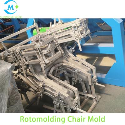 China Custom Rotomolding Chair Mold, Precision Cast Aluminum Rotational Mould For Outdoor Plastic Furniture for sale
