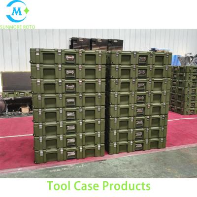 China SUNMORE ROTO OEM Custom Rotomolded Heavy Duty Tool Case, Shockproof Waterproof LLDPE Hard Equipment Storage Box For Outdoor Transport for sale