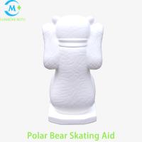 China SUNMORE ROTO OEM Custom Polar Bear Rotomolded Skating Aid, Integral PE Ice Skate Balance Trainer For Kids Ice Rink for sale