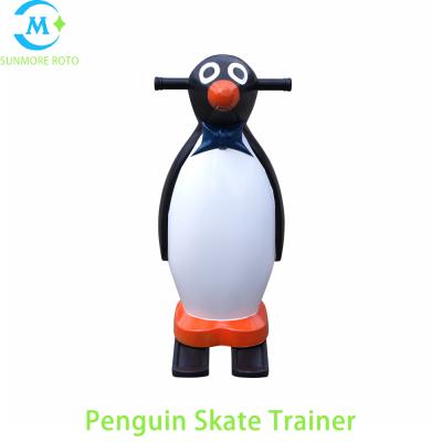 China Custom Rotomolding Penguin Skate Helper, Seamless Hollow PE Kids Balance Support For Parent-Child Ice Venue for sale
