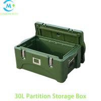 China SUNMORE ROTO 30L Non-Partition Rotomolded Insulated Storage Box, One-Piece Seamless LLDPE Catering Cold Transport Box, Waterproof Sealed Kitchen Food Protection Container for sale
