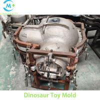 China SUNMORE ROTO OEM Custom Dinosaur Toy Rotomold, Split Aluminum Rotational Mould For Plastic Kids Play Toy Production for sale