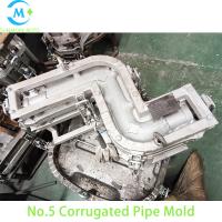 China SUNMORE ROTO OEM No.5 Corrugated Vessel Rotomold, Split Cast Aluminum Rotational Mould For Hollow Corrugated Plastic Container for sale