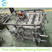 China SUNMORE ROTO OEM Floor Scrubber Housing Rotomold, Split Cast Aluminum Rotational Mould For Plastic Cleaning Equipment Shell for sale