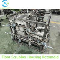 China SUNMORE ROTO OEM Floor Scrubber Housing Rotomold, Split Cast Aluminum Rotational Mould For Plastic Cleaning Equipment Shell for sale