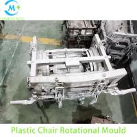 China SUNMORE ROTO OEM Plastic Chair Rotomold, Split Cast Aluminum Rotational Mould For Hollow Leisure Plastic Seat for sale