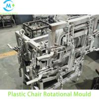 China SUNMORE ROTO OEM Plastic Chair Rotomold, Split Cast Aluminum Rotational Mould For Hollow Leisure Plastic Seat for sale
