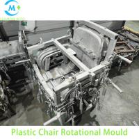 China SUNMORE ROTO OEM Plastic Chair Rotomold, Split Cast Aluminum Rotational Mould For Hollow Leisure Plastic Seat for sale