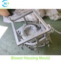 China SUNMORE ROTO Custom Aluminum Rotomold Blower Housing Mould, Hollow Plastic Fan Shell Rotational Molding Mold for sale