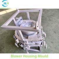 China SUNMORE ROTO Custom Aluminum Rotomold Blower Housing Mould, Hollow Plastic Fan Shell Rotational Molding Mold for sale