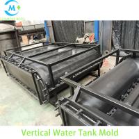 China OEM Drawing Custom Vertical Water Tank Rotational Mould, Cast Steel Industrial Water Tank Roto Mold With Lifting Frame for sale