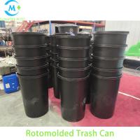 China SUNMORE ROTO OEM Custom Rotomolded Vertical Plastic Trash Can, Thick UV Resistant Hollow Waste Bin For Outdoor Public Site & Community for sale