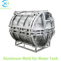 China SUNMORE ROTO Custom Rotomolding Aluminum Water Tank Mould, Aluminum Alloy Rotational Mold For PE Plastic Horizontal Water Storage Tank for sale