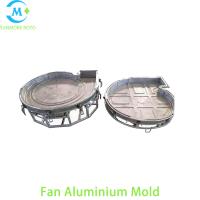 China SUNMORE ROTO Custom Rotomolding Aluminum Fan Housing Mould, Aluminum Alloy Rotational Mold For PE Plastic Ventilation Fan Shell for sale