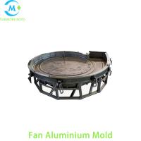 China SUNMORE ROTO Custom Rotomolding Aluminum Fan Housing Mould, Aluminum Alloy Rotational Mold For PE Plastic Ventilation Fan Shell for sale