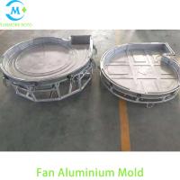 China SUNMORE ROTO Custom Rotomolding Aluminum Fan Housing Mould, Aluminum Alloy Rotational Mold For PE Plastic Ventilation Fan Shell for sale