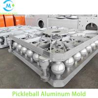 China SUNMORE ROTO Custom Rotomolding Aluminum Pickleball Mould, Aluminum Alloy Rotational Mold For PE Plastic Pickleball for sale