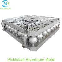 China SUNMORE ROTO Custom Rotomolding Aluminum Pickleball Mould, Aluminum Alloy Rotational Mold For PE Plastic Pickleball for sale