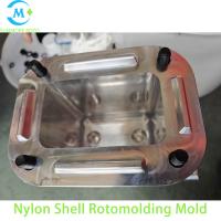 China SUNMORE ROTO Custom Aluminum Rotomolding Mold For Nylon Plastic Shell, CNC Machined Rotational Mould For Rotomolded Housing for sale