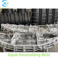 China SUNMORE ROTO Custom Aluminum Rotomolding Mold For Plastic Kayak, CNC Machined Rotational Mould For Rotomolded Fishing Kayak Canoe for sale
