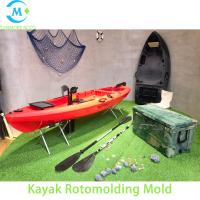 China SUNMORE ROTO Custom Aluminum Rotomolding Mold For Plastic Kayak, CNC Machined Rotational Mould For Rotomolded Fishing Kayak Canoe for sale