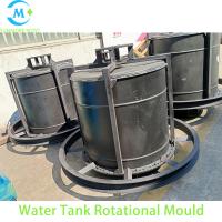 China SUNMORE ROTO OEM Custom Vertical Cylindrical Water Tank Rotomoulding Mould, Heavy Duty Cast Iron Rotational Mold For Plastic Liquid Storage Container Production for sale