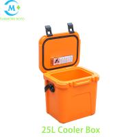 China SUNMORE ROTO Custom 25L Rotomolded Thermal Cooler Container, Sealed Portable Insulated Storage Box For Outdoor Activities, Fresh Product Transport for sale