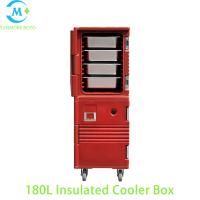 China SUNMORE ROTO OEM 180L Rotomolded Mobile GN Pan Insulated Cabinet, Front Access Thermal Food Storage Box With Casters For Commercial Catering & Off-site Food Delivery for sale