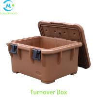 China SUNMORE ROTO Rotational Molding Insulated Catering Transport Box, Lockable Sealed Plastic Turnover Container For Food Raw Materials & Cooked Food Logistics for sale