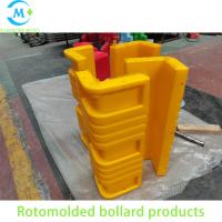 China SUNMORE ROTO Custom Rotomolded Plastic Bollard, Heavy‑Duty Impact Resistant Plastic Traffic Safety Warning Bollard For Road Warehouse Parking Lot for sale